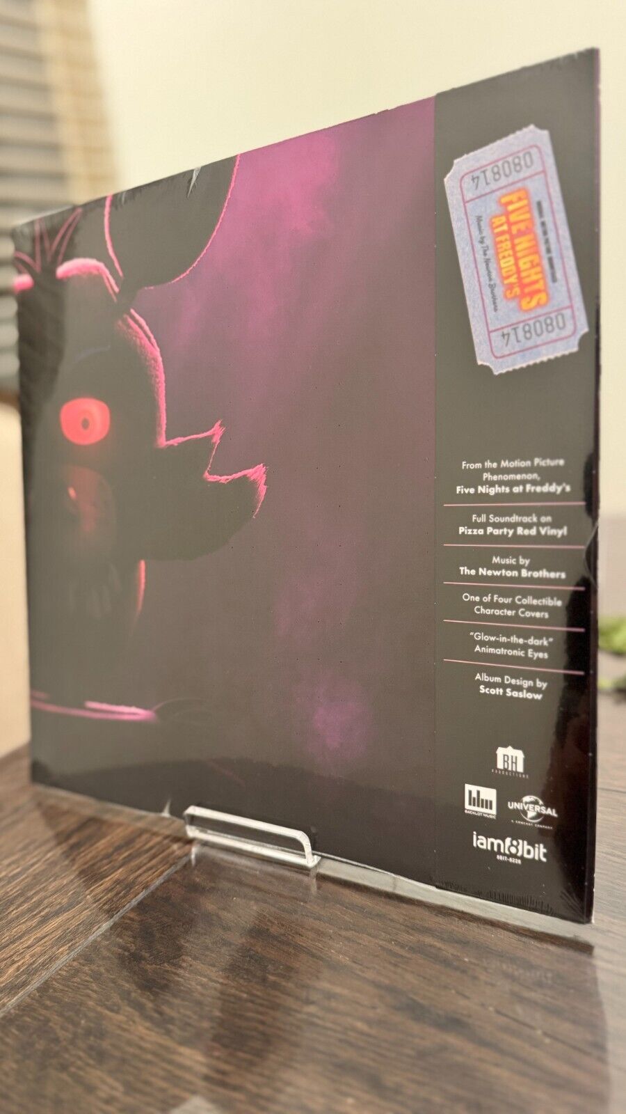 Five Nights at Freddy's Vinyl Soundtrack [Music Audio Vinyl, FNAF] NEW