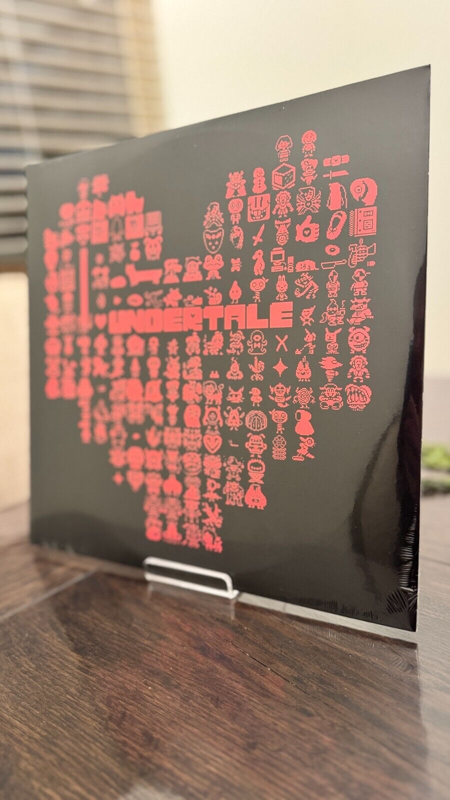 SEALED Undertale Soundtrack 2xLP Limited Edition Red/Blue Vinyl OST ia
